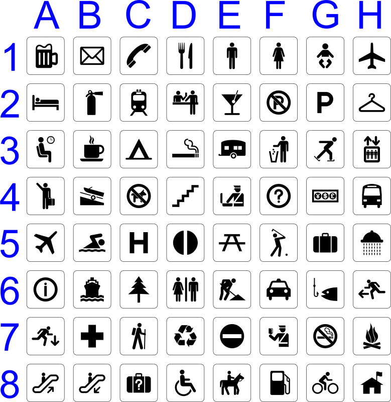 Piktogram na nerezové lesklé cedulce, rychlá, kvalitní výroba - kod ...